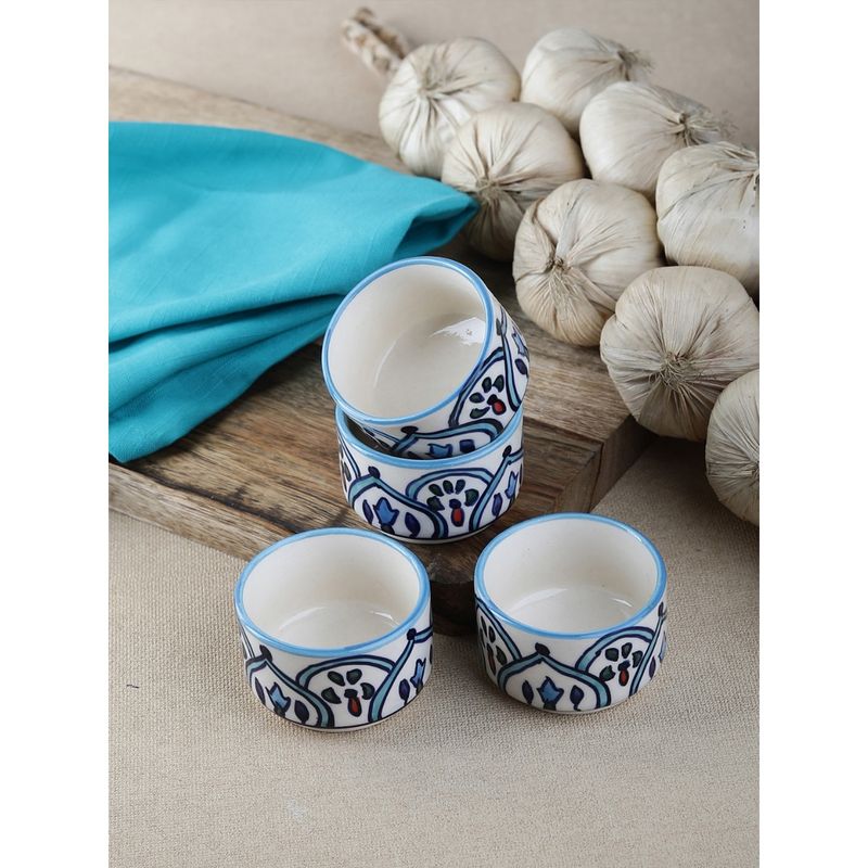 Buy VarEesha The Royal Crown Blue Ceramic Round Chatni Katori- Dip Bowl ... Buy VarEesha The Royal Crown Blue Ceramic Round Chatni Katori- Dip Bowl ...