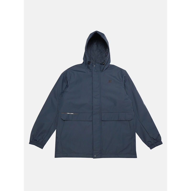 Buy Xtep Dark Blue Padded Down Jacket for Men Online