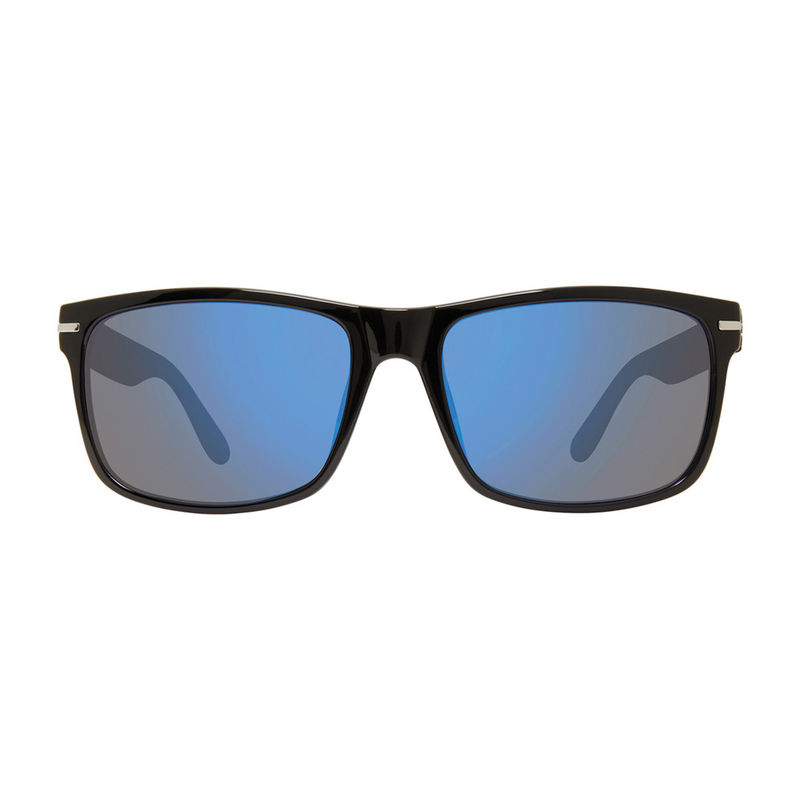 Buy PRIVE REVAUX Men UV Protected Blue Lens Square Sunglasses Online