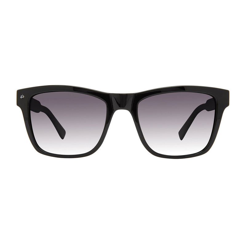 Buy PRIVE REVAUX Men UV Protected Grey Lens Square Sunglasses Online