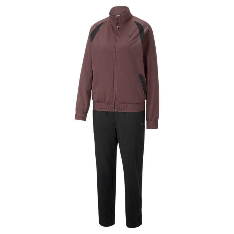 Buy Puma Classic Tricot Women Purple Tracksuits (Set of 2) Online
