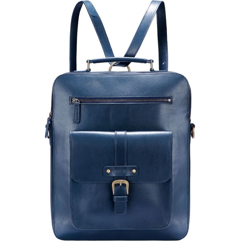Buy Hidesign Blue Russell 02 Denver Split Backpack Online
