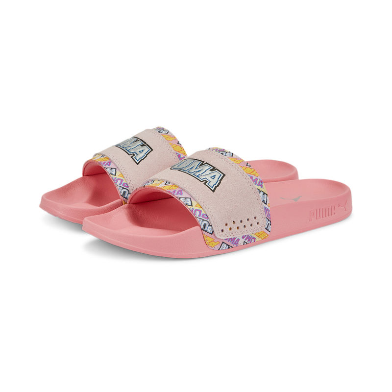 Puma Leadcat 2.0 Breaking News Womens Pink White Sliders: Buy Puma ...