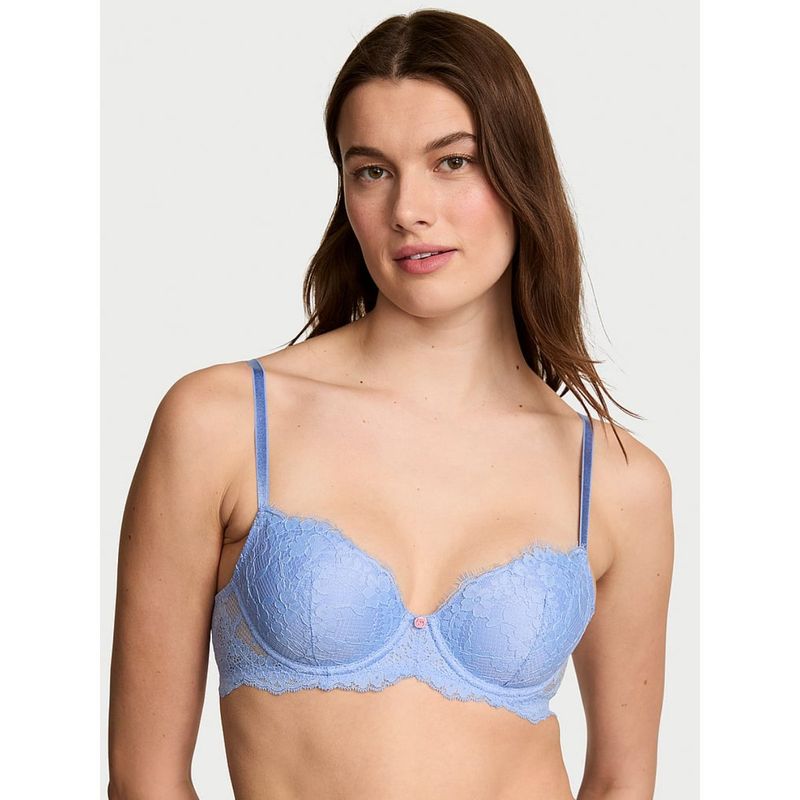 Buy Victoria's Secret Dream Angels Lace Lightly Lined Classic Coverage Demi Bra Online