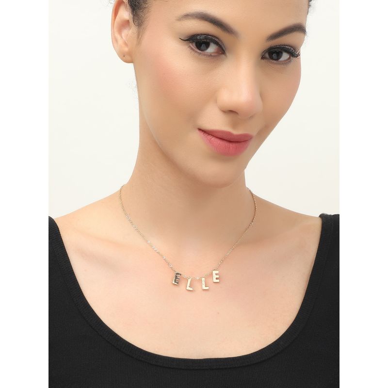 Buy ELLE Short Delicate Chain Necklace Online