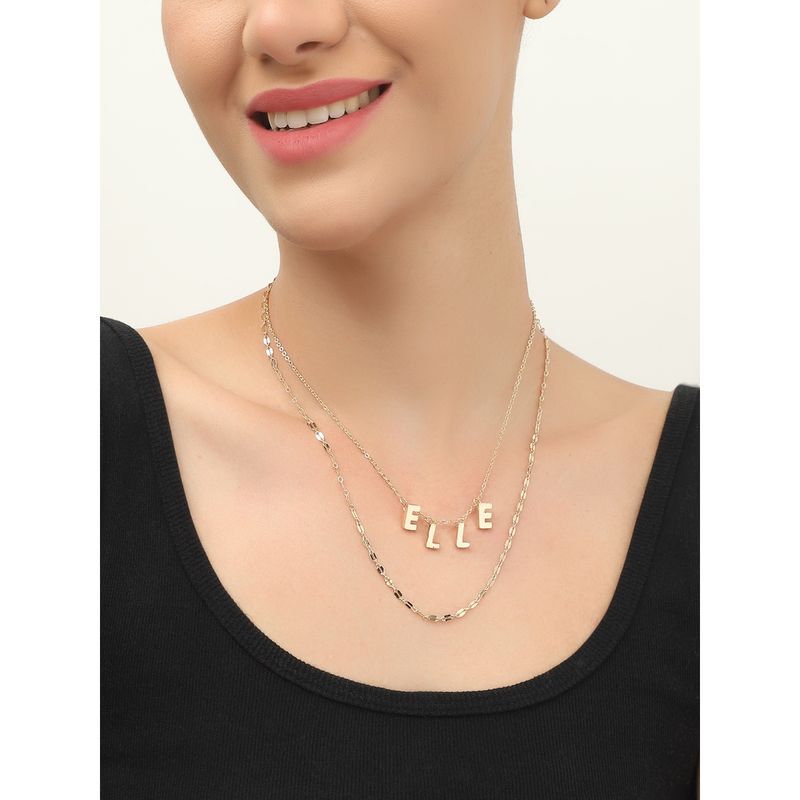 Buy ELLE Delicate Double Row Necklace Online