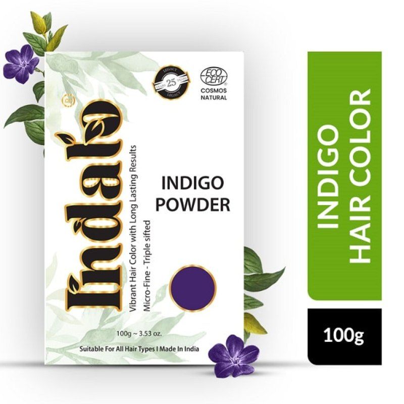 Buy Indalo Natural Indigo Hair Colour - Indigofera Tinctoria Online