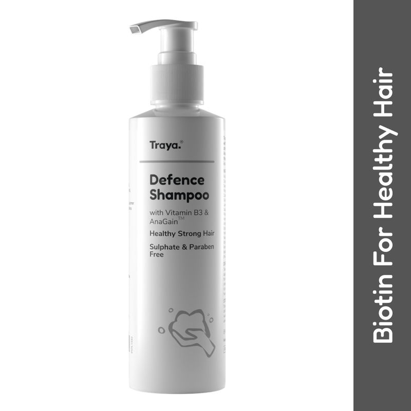 Buy Traya Defence Shampoo For Hair Growth & Hairfall Control Online