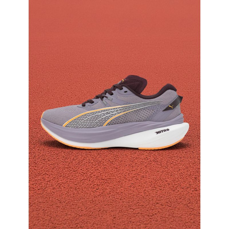 Buy Puma Deviate NITRO 3 Women Purple Running Shoes (UK 3.5) Online