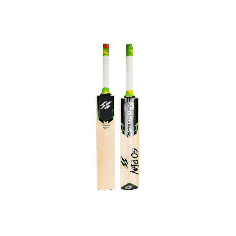 Buy Strauss 3Rd Grade English Willow Cricket Bat with Singapore Handle ...