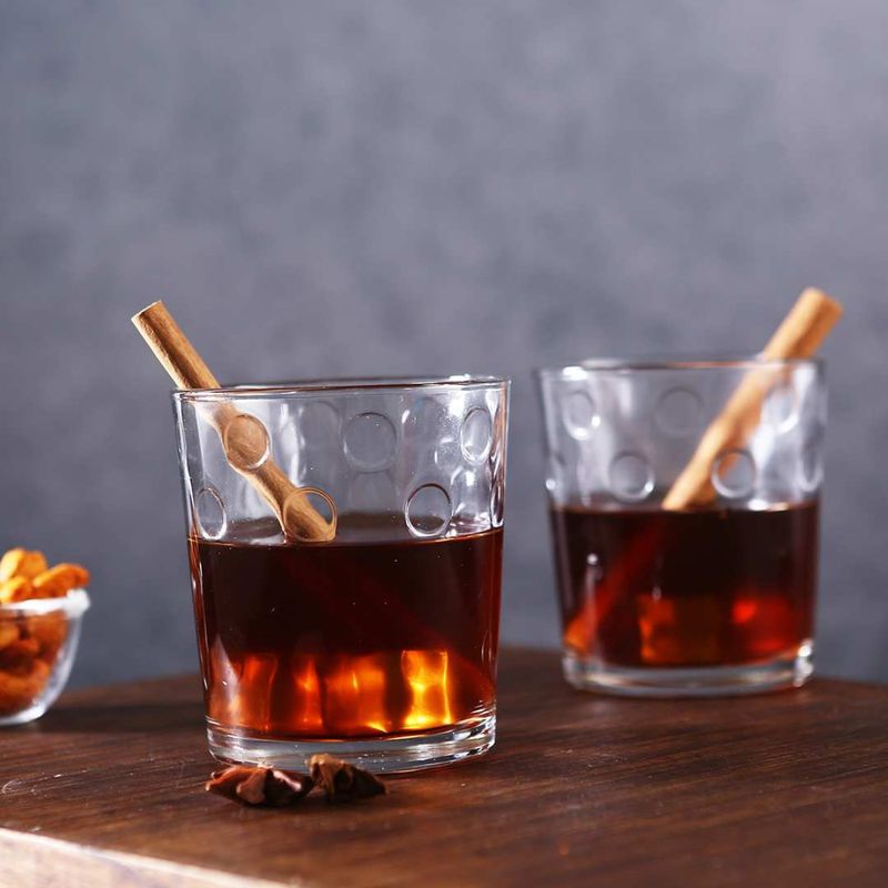 Buy Smartserve Pop Whiskey/Scotch/Cocktail/Liquor Glass Set, Set of 2 ...