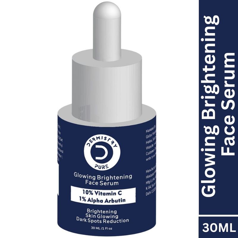 Buy Dermistry 10% Vitamin C 1% Alpha Arbutin Dull Skin Brightening Lightening Fairness Glow Face ...