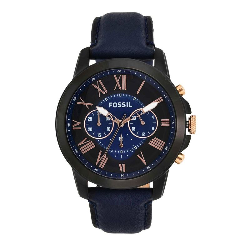 Buy Fossil Grant Blue Watch FS5061 For Men Online