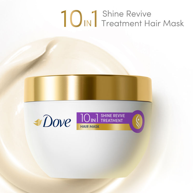 Buy Dove 10 in 1 Shine Revive Treatment Hair Mask Online