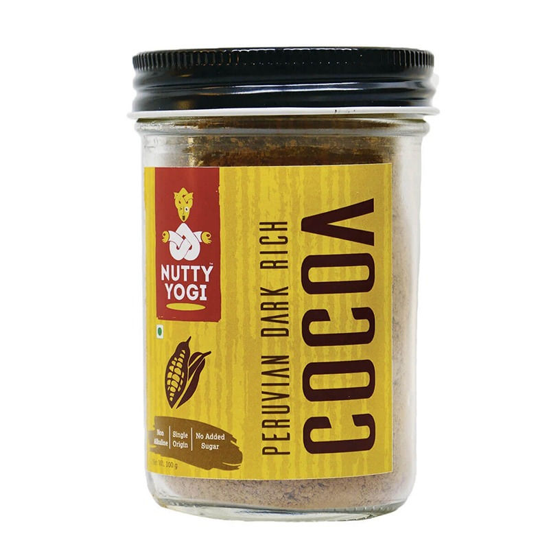 Buy Nutty Yogi Peruvian Dark Rich Cocoa Powder Online