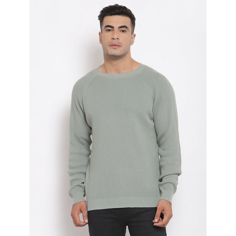 Buy Red Tape Mens Pastel Green Sweater Online