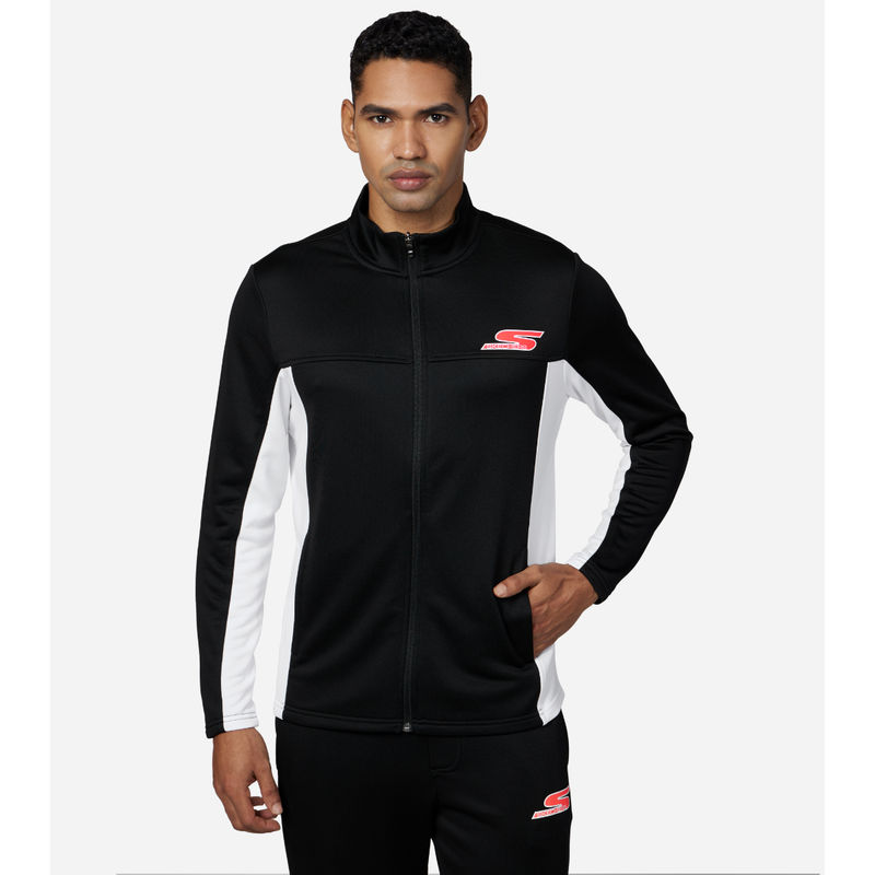 Buy SKECHERS Gorun Tech Track Jacket Black Online