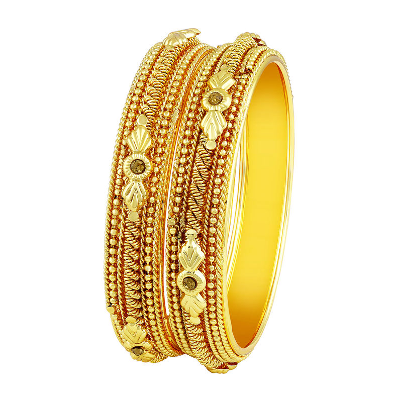 Asmitta Traditional Gold Toned Set Of 2 Bangles: Buy Asmitta ... Asmitta Traditional Gold Toned Set Of 2 Bangles: Buy Asmitta ...