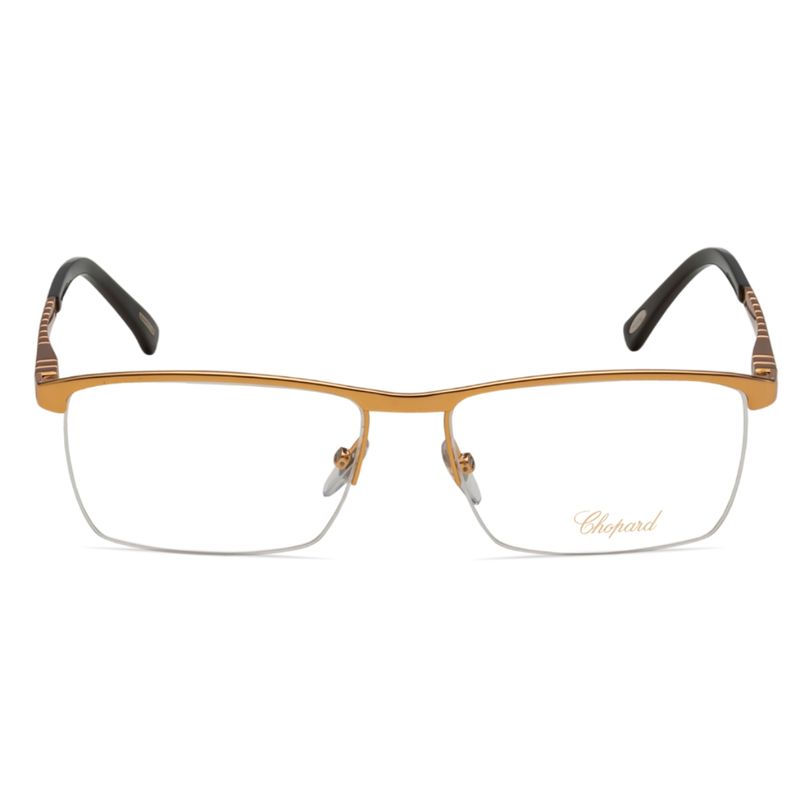 Buy Chopard Eyewear for Men with Shiny Gold Metal Frame (57) Online