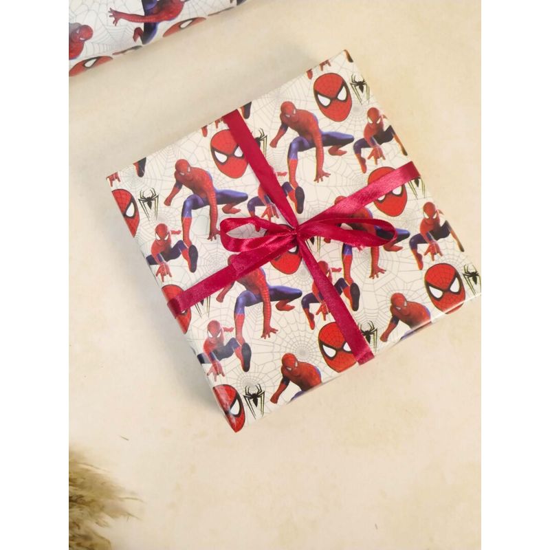 Buy The Big Trove Spider Man Packing Paper Gift Wrapping Sheet (Pack Of ...