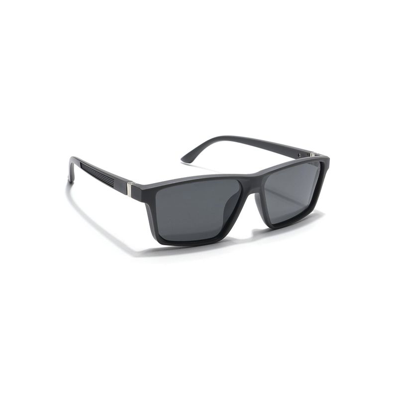 Buy Eyejack Unisex Polarized UV Protected Rectangle Grey Lens ...