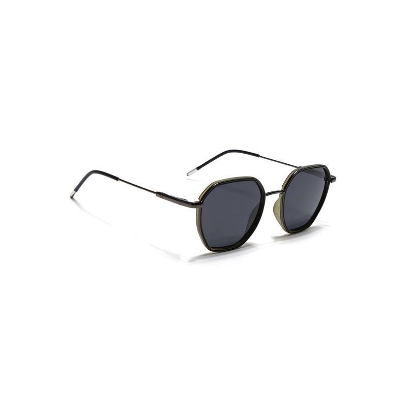 Buy Eyejack Unisex Polarized UV Protected Hexagonal Grey Lens ...