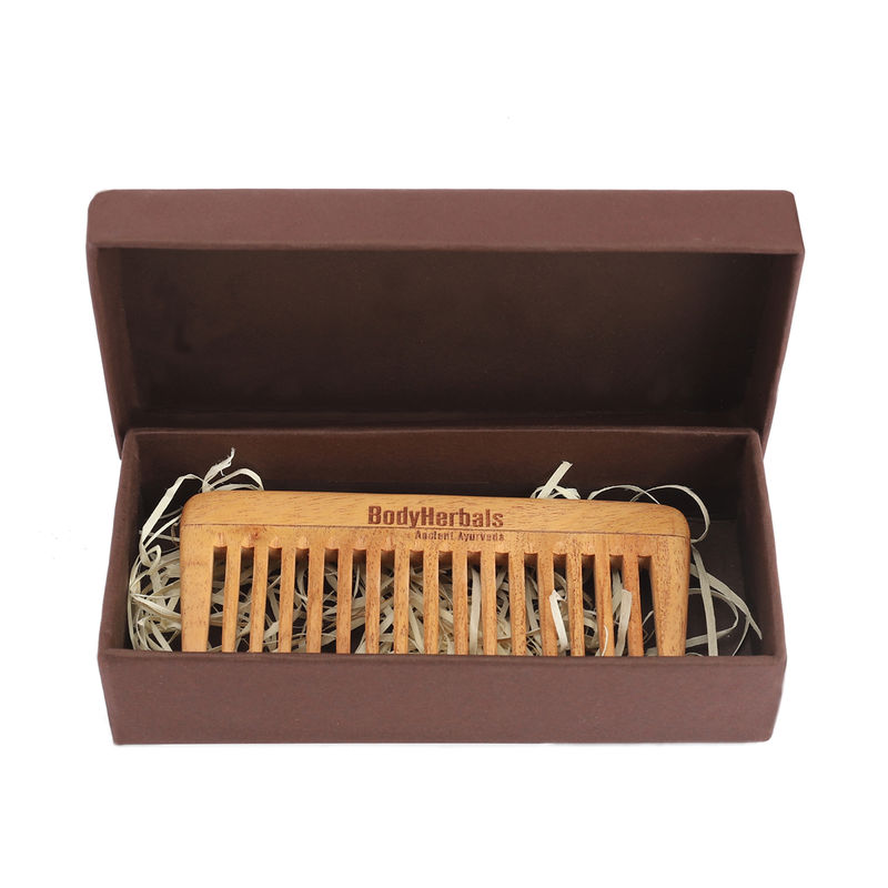 Buy BodyHerbals Dressing Comb, Hand Made With Design In Gift Box Online