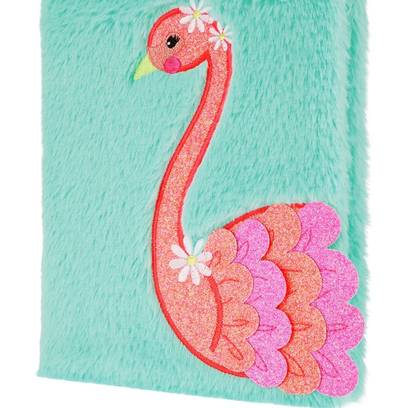 Buy Accessorize Flora Flamingo Fluffy Notebook Online