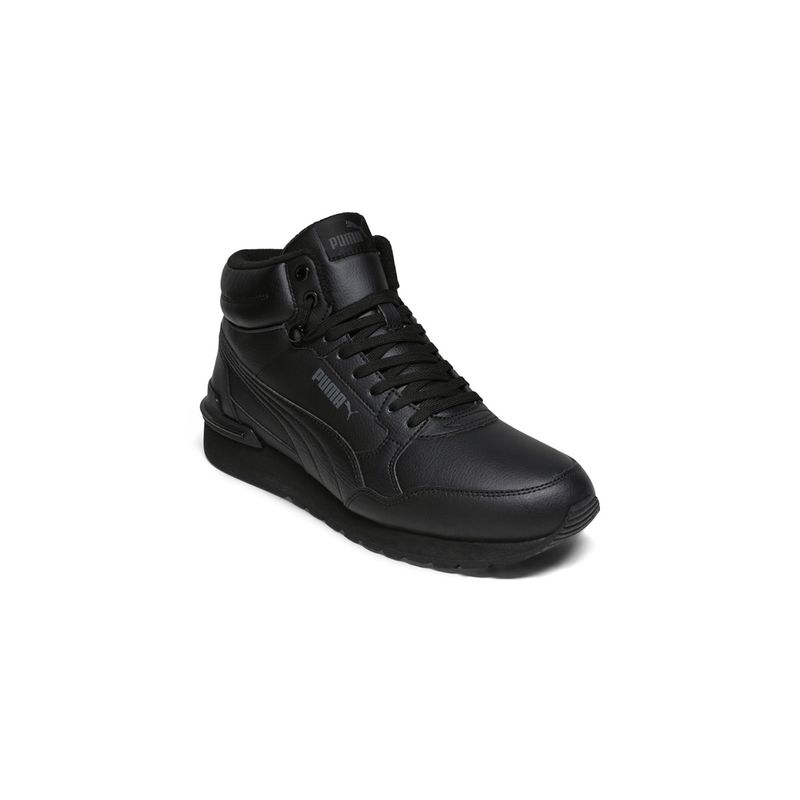 Buy Puma Black ST Runner Mid-Cut Sneakers Online