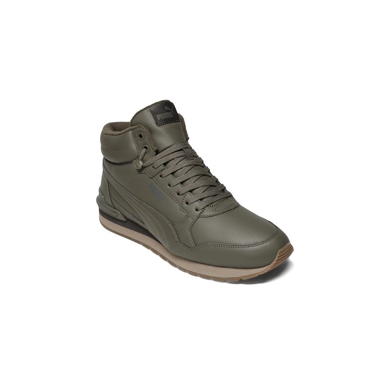 Buy Puma Green ST Runner Mid-Cut Sneakers Online