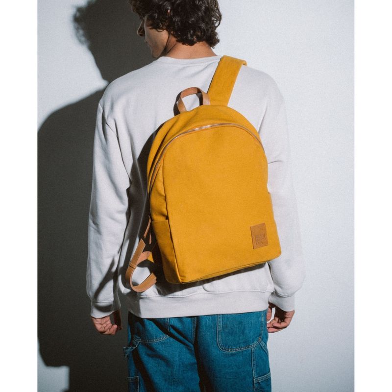 Buy DailyObjects All Mustard Pedal Backpack Online