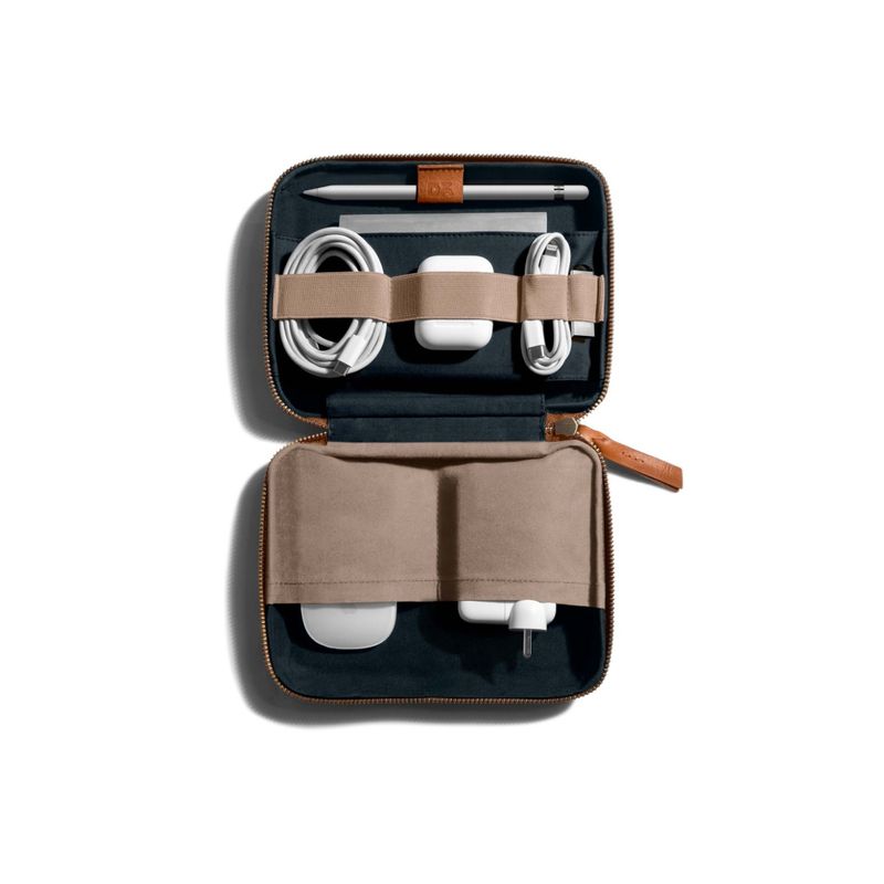Buy DailyObjects Marshal Tech Kit Organiser Wallet - Tan Online