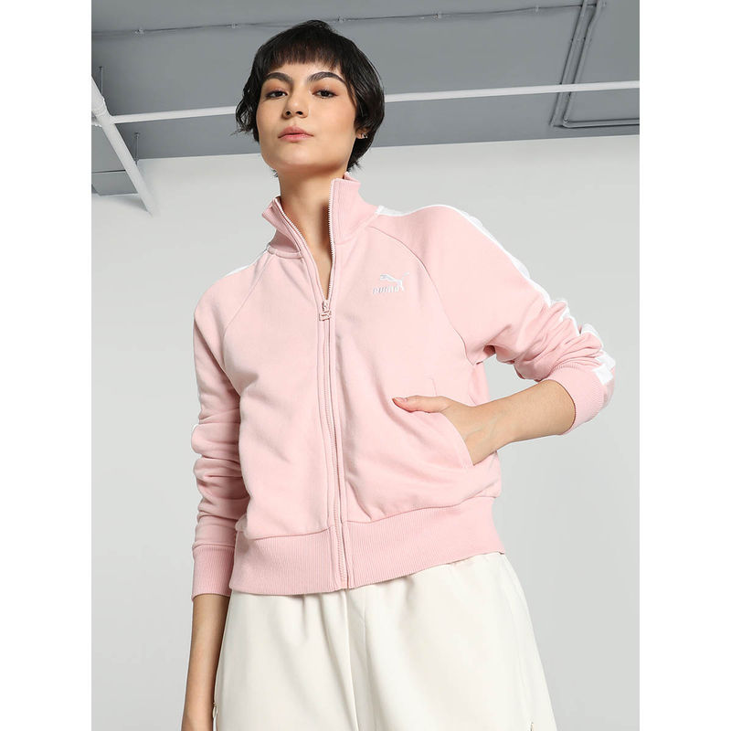 Buy Puma Iconic T7 TR Women's Pink Jackets Online
