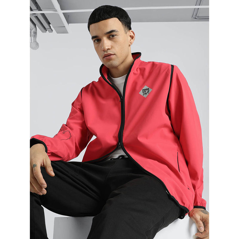 Buy Puma x P.A.M. Zip-Off Unisex Red Jackets Online