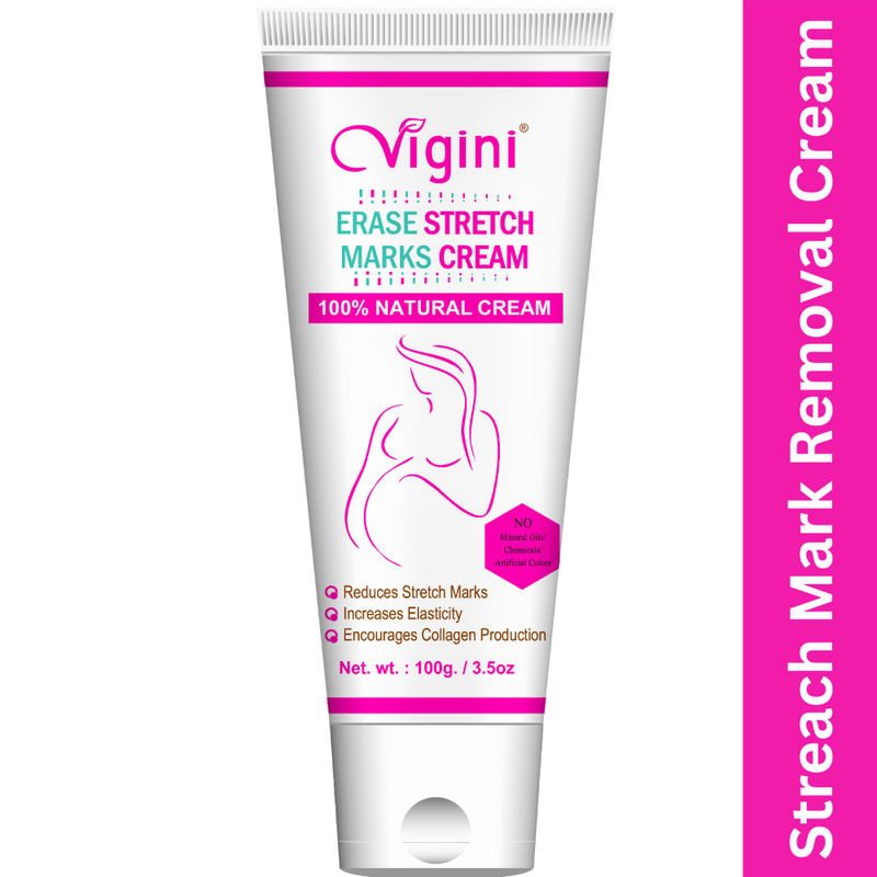 Buy Vigini Erase Stretch Marks Scar Removal Cream In During After ...