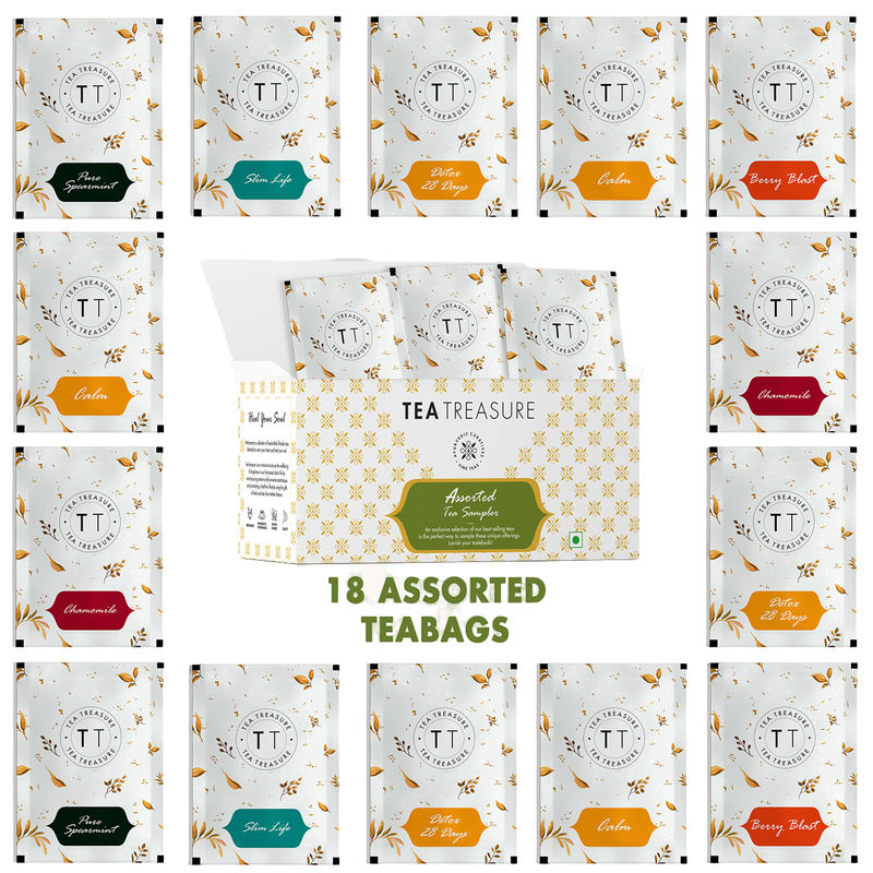 Buy Tea Treasure Assorted Samplers Online