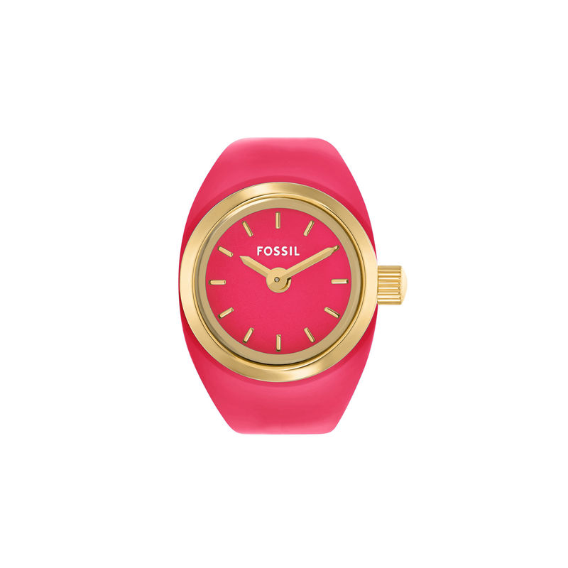 Buy Fossil Pink Quartz Analog Watch Ring (Es5414) (S) Online