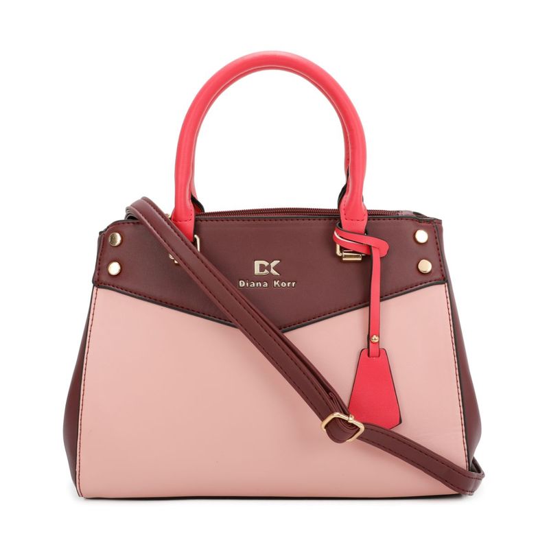 Buy Diana Korr Women Pink Hand-Held Bag DKH3006-5Pink) (M) Online