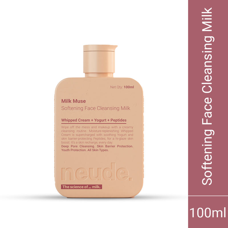 Buy Neude Skin Peptide Face Cleansing Milk - Milk Muse Online