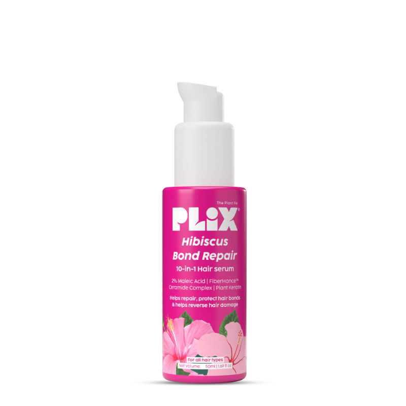 Buy Plix Hibiscus Bond Repair 10-In-1 Hair Serum Online