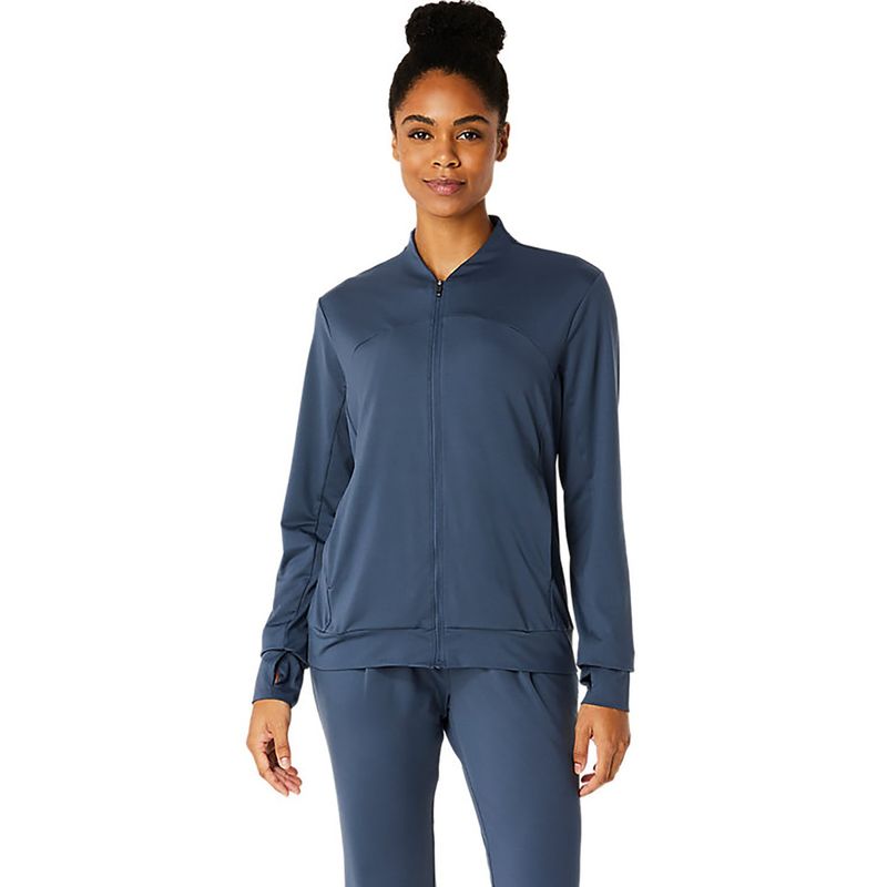 Buy ASICS Flex Soft Touch Blue Womens Jacket Online