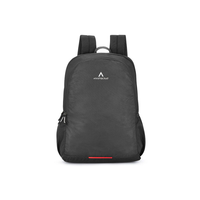 Buy Aristocrat Polyester 26L Marco Laptop Backpack - H Black For Men ...