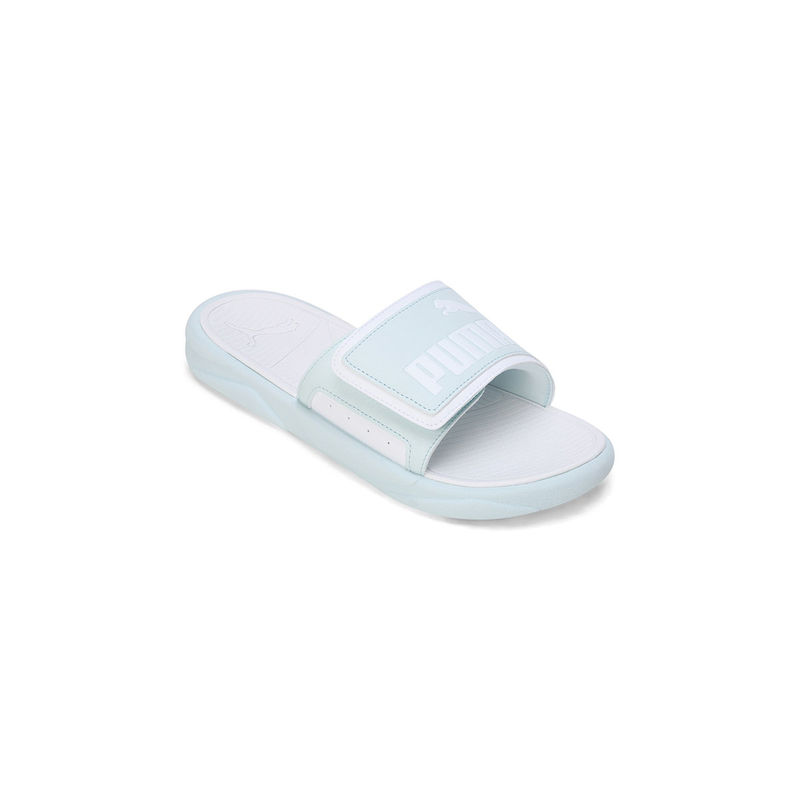 Buy Puma Royalcat Comfort Unisex Blue Sliders Online