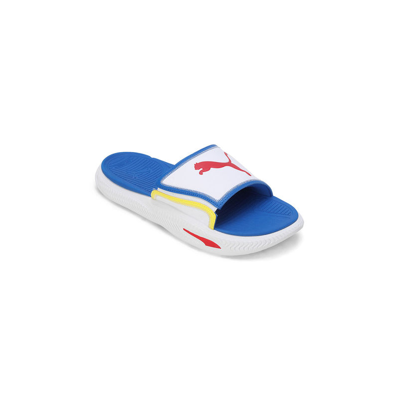 Buy Puma Softride Slide 2.0 One8 Unisex White Sliders Online