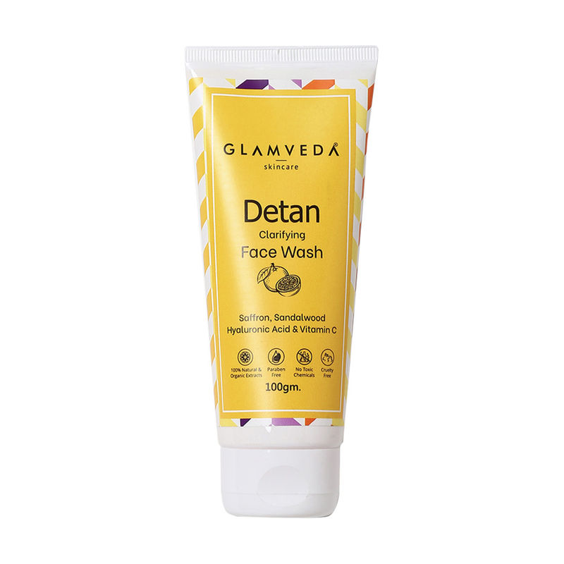 Buy Glamveda Skincare Detan Clarifying Face Wash Online