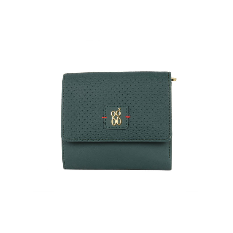 Buy Baggit Clawdia Green Small Wallet Online