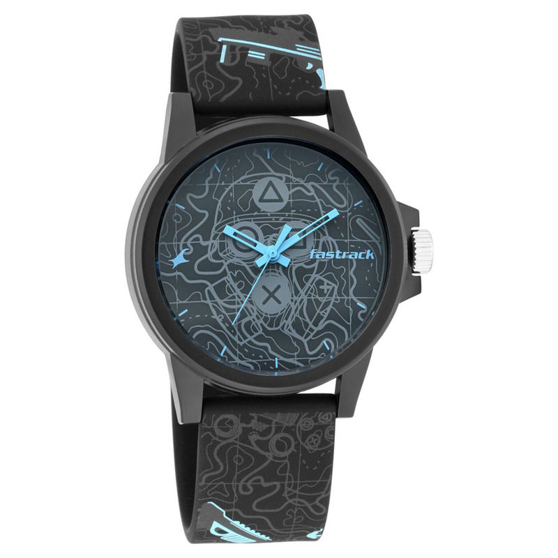 Buy Fastrack FastFit 68012PP03 Black Dial Analog Watch for Unisex Online
