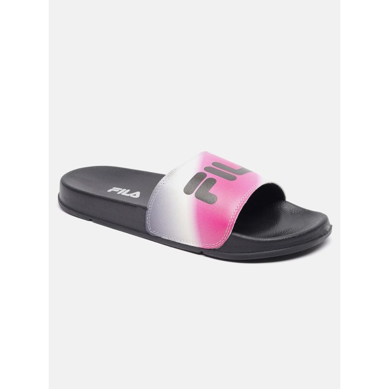 Buy Fila Women Black Trip Sliders Online