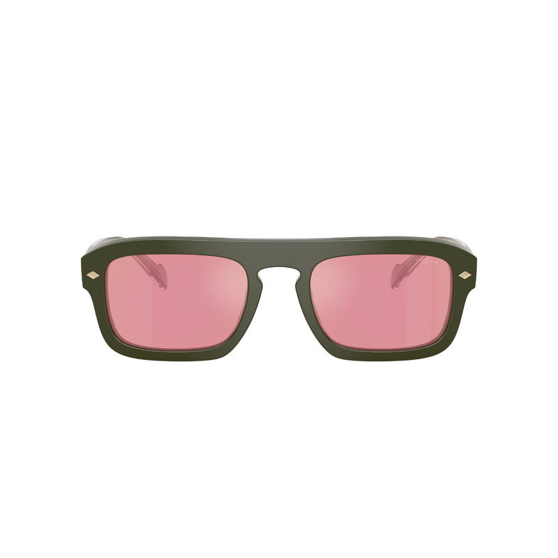 Buy Vogue Eyewear Men UV Protected Red Lens Square Sunglasses ...