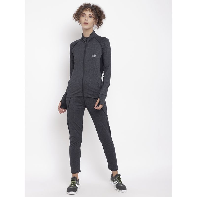 CHKOKKO Grey Women Sports Winter Track Suit (Set of 2): Buy CHKOKKO ...